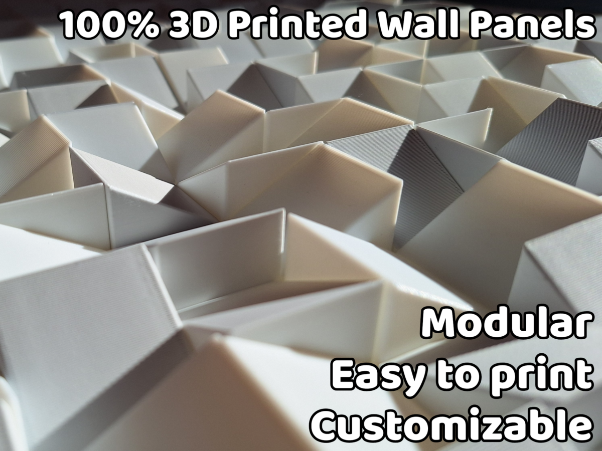 模块化声学/背景面板 - 免费 3D 打印模型 - MakerWorld