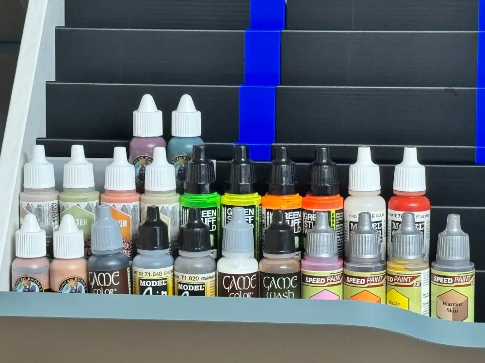 宜家 ALEX 瓦雷乔 25mm 滴管瓶油漆架 二次创作 - 来自 garry.butler MakerWorld：免费下载 3D 模型