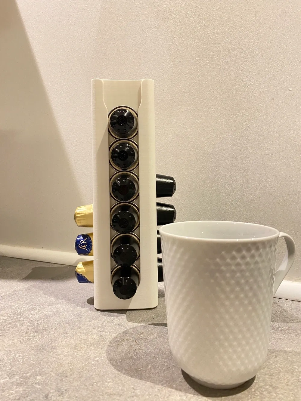 Nespresso Coffee Capsule Tower 来自 make 3D - MakerWorld