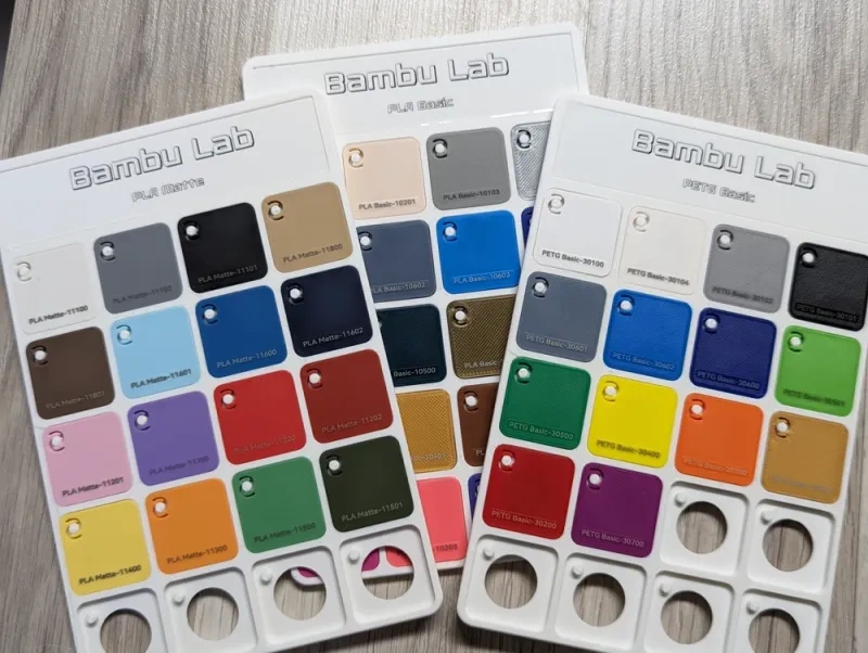 Filament Swatch and Display Board 来自 淹不死的木头 - MakerWorld