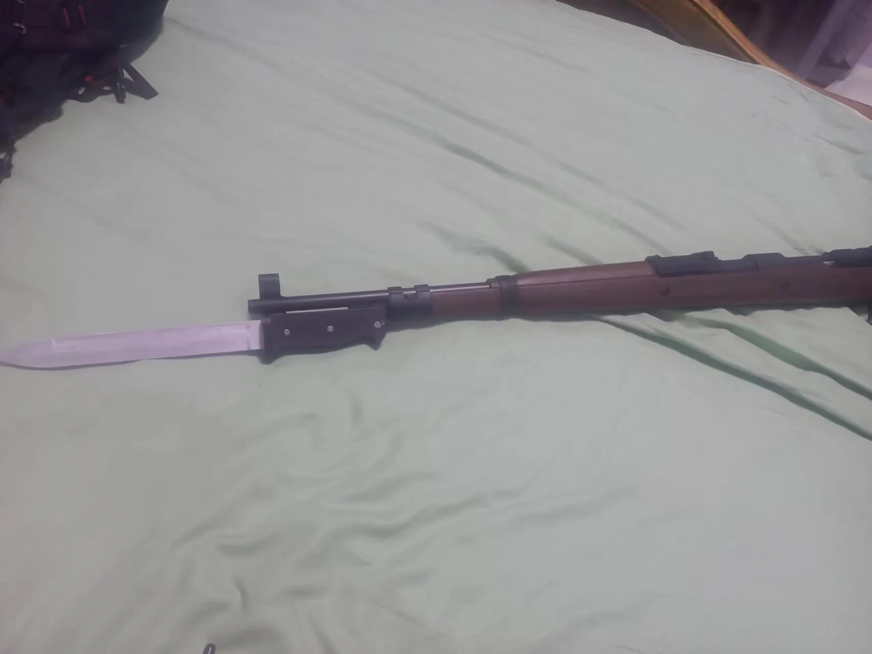 98k刺刀模型（适配乖巧虎98k）/Bayonet model 来自 用户名 MakerWorld：免费下载 3D 模型