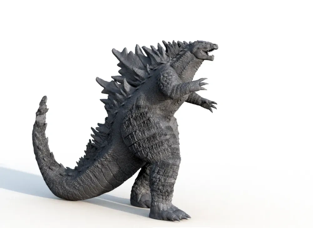 哥斯拉2024 来自 MiX&BitS MakerWorld：免费下载 3D 模型