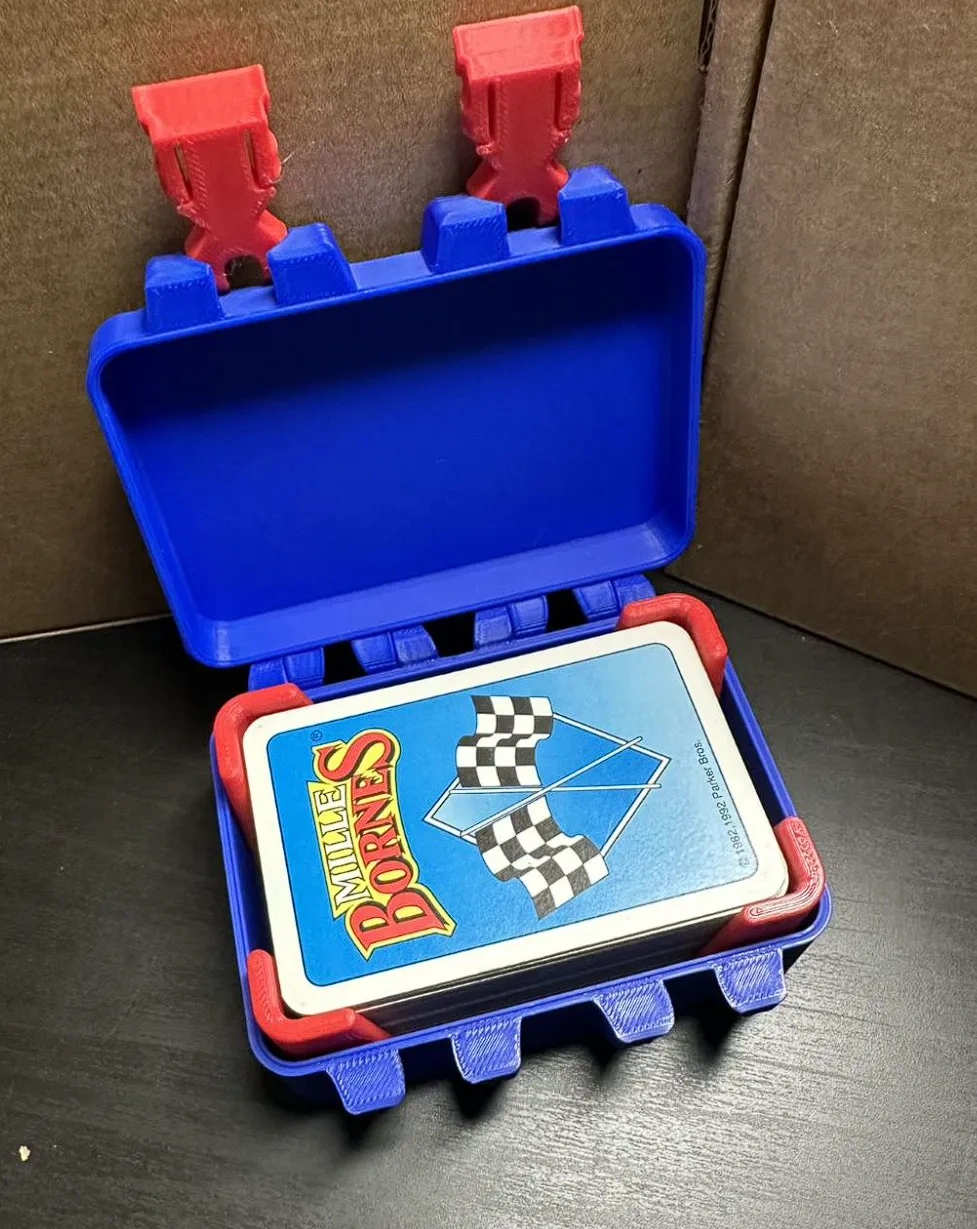 千禧之路 - 纸牌盒 - SnapLock 版 - 免费 3D 打印模型 - MakerWorld