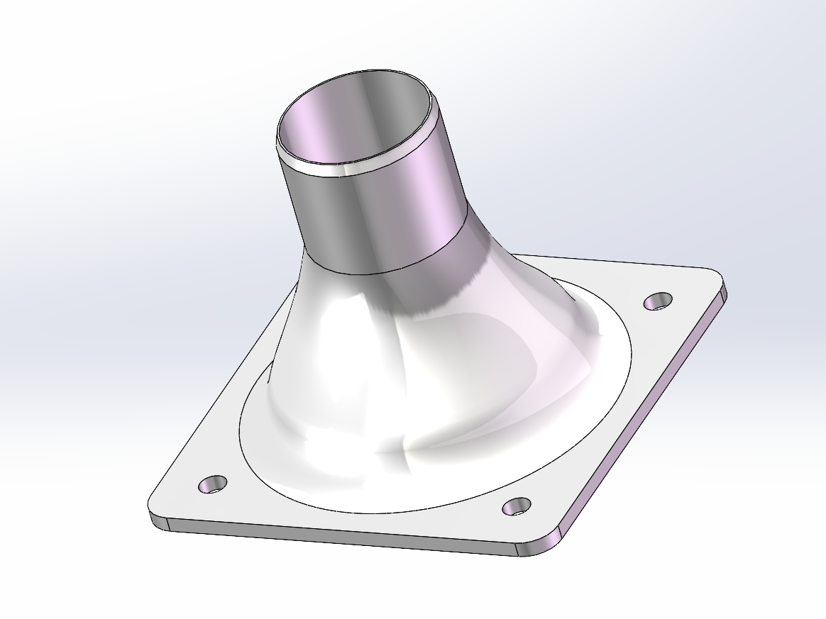 排气扇转换头通风管封箱配件9cm转4cm 来自 haohan - MakerWorld