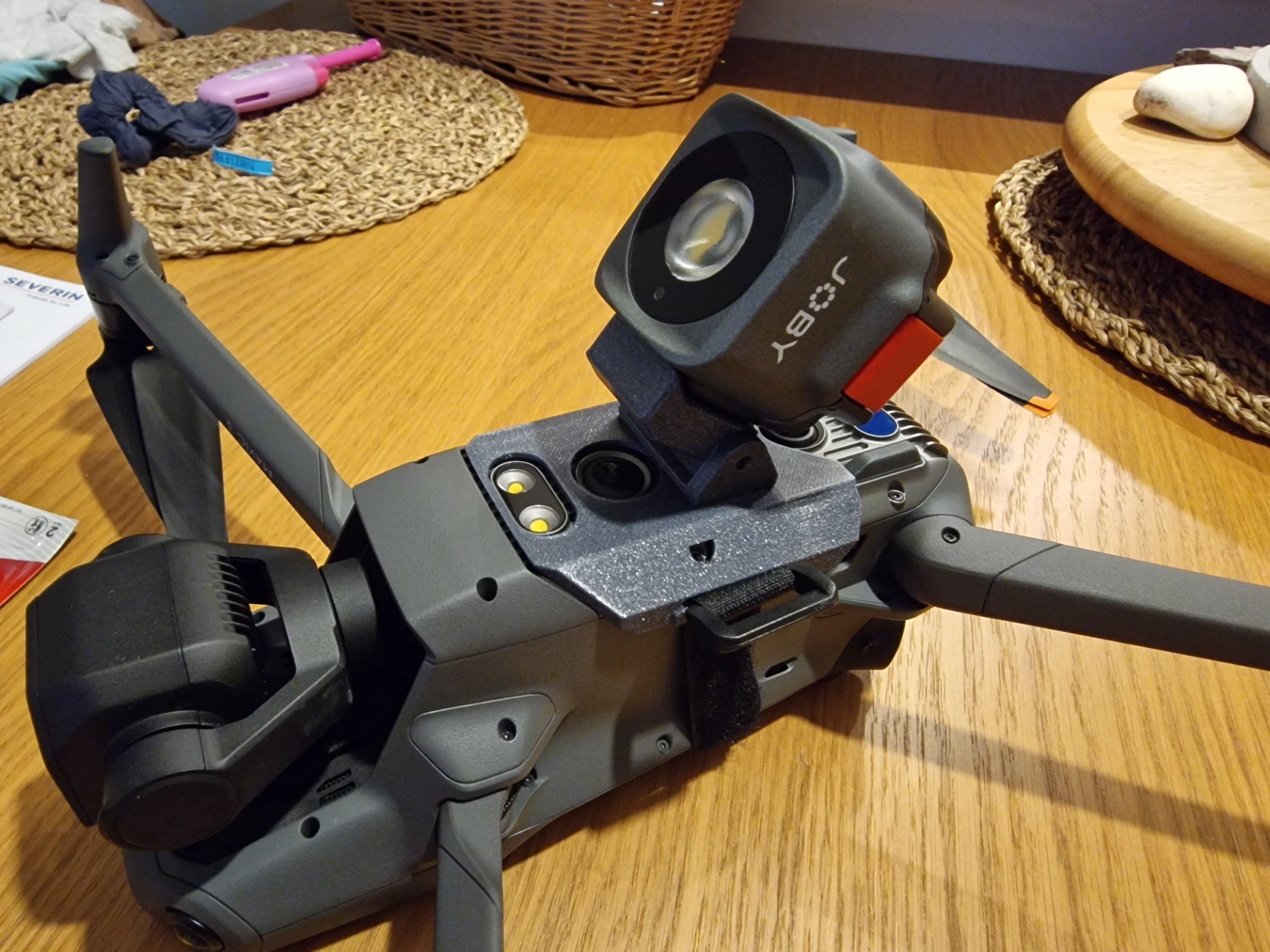 DJI 御 Mavic 3 冷靴灯架 来自 feder - MakerWorld