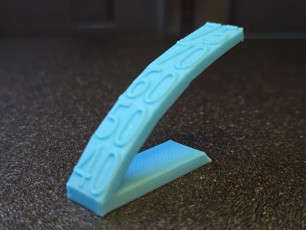 40-75 degree overhang test 来自 bampoo MakerWorld：免费下载 3D 模型