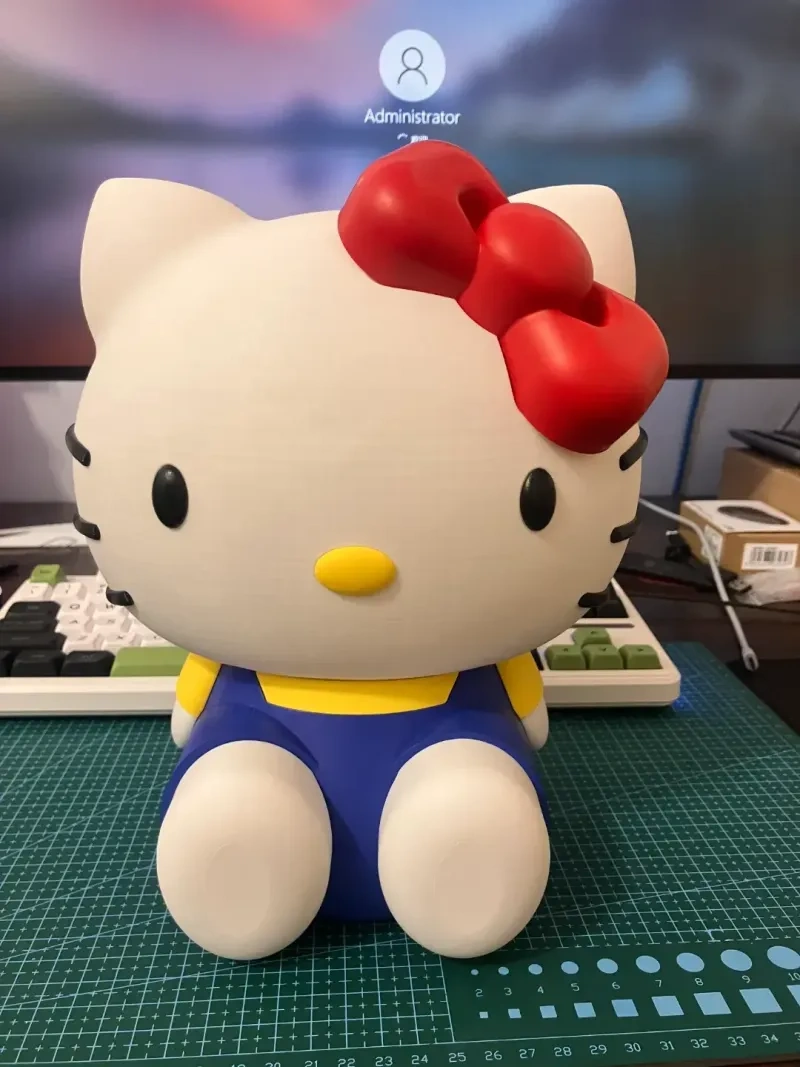 Hello Kitty 来自 martinkobela MakerWorld：免费下载 3D 模型