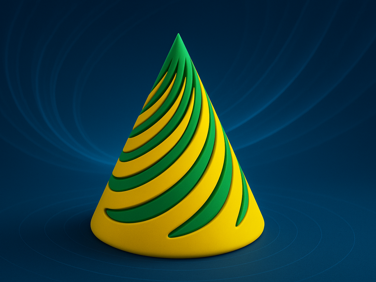 简易螺旋锥形解压玩具 - 免费 3D 打印模型 - MakerWorld