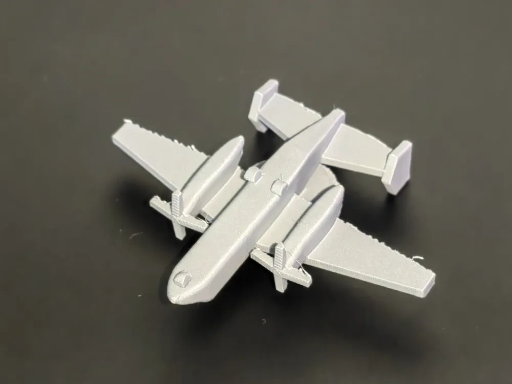 E2D预警机-微缩 来自 天门计划 MakerWorld：免费下载 3D 模型