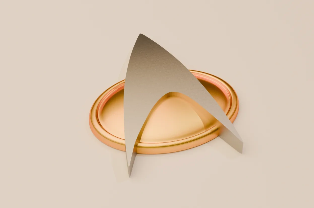 Star Trek TNG Combadge 来自 theStonefox - MakerWorld