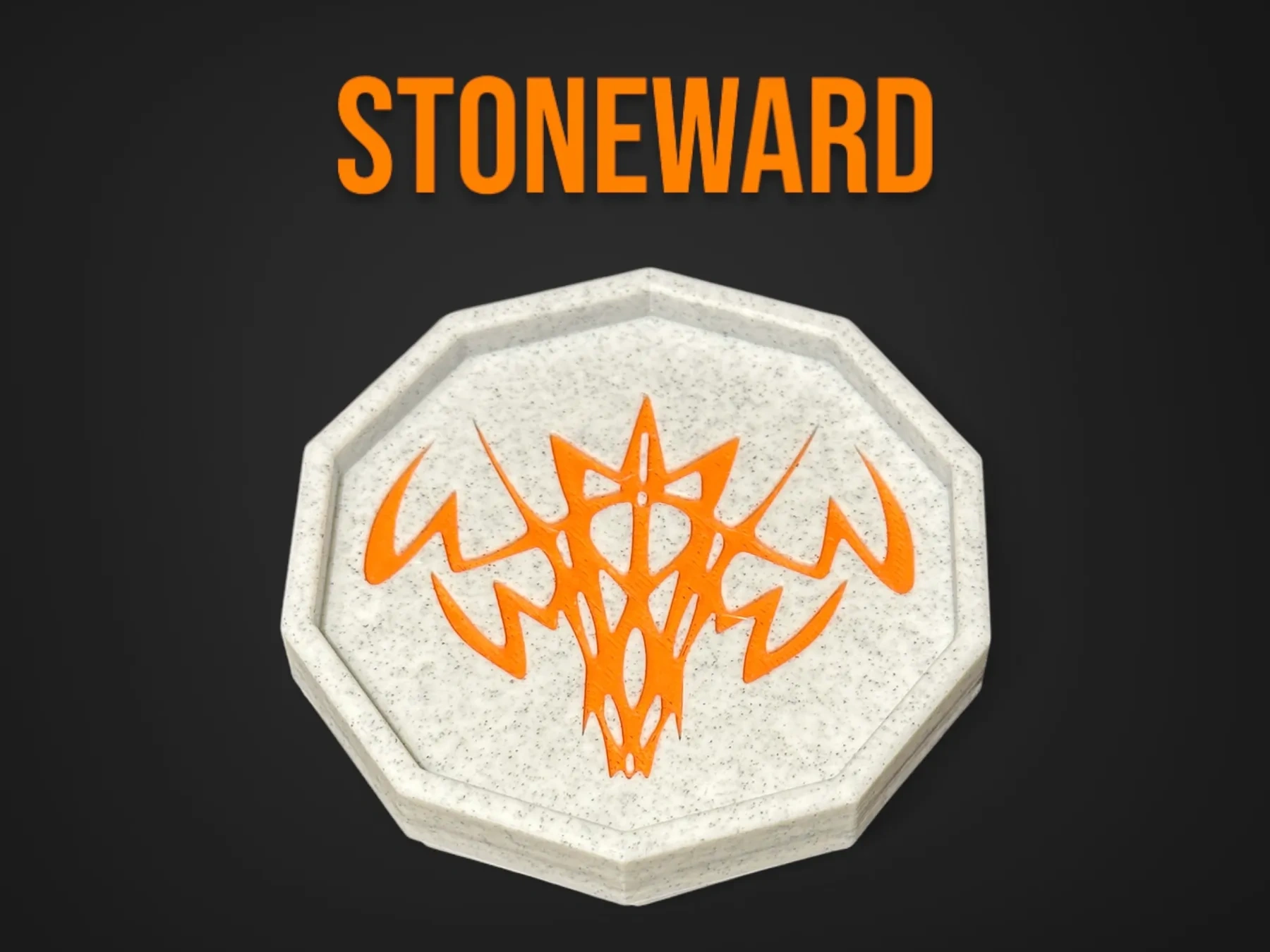 Stoneward Glyph Coaster - Stormlight Archive 来自 Bionic Armory - MakerWorld