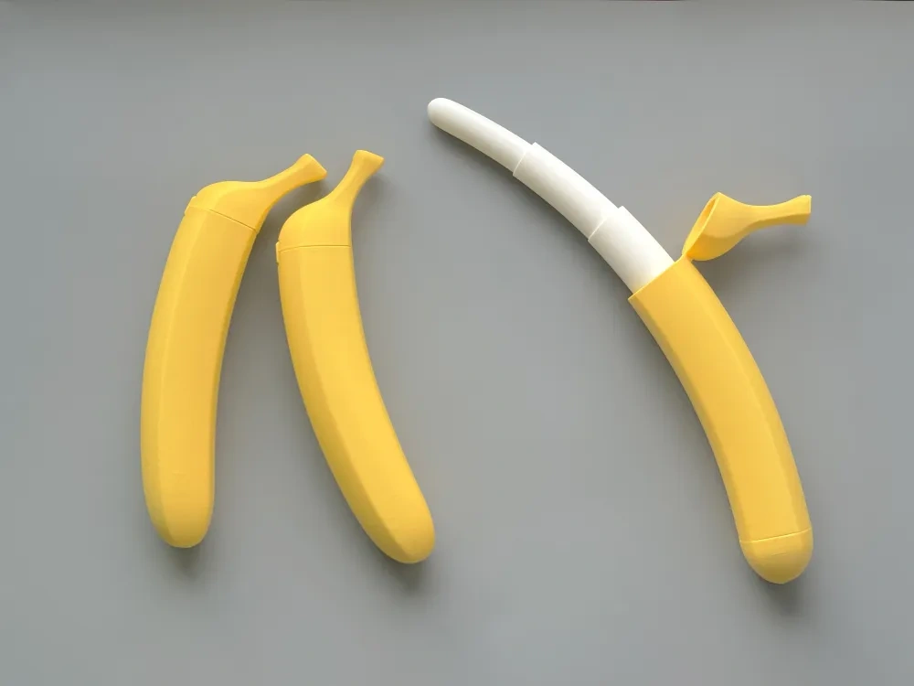 香蕉伸缩剑 来自 SOFUN_ART MakerWorld：免费下载 3D 模型