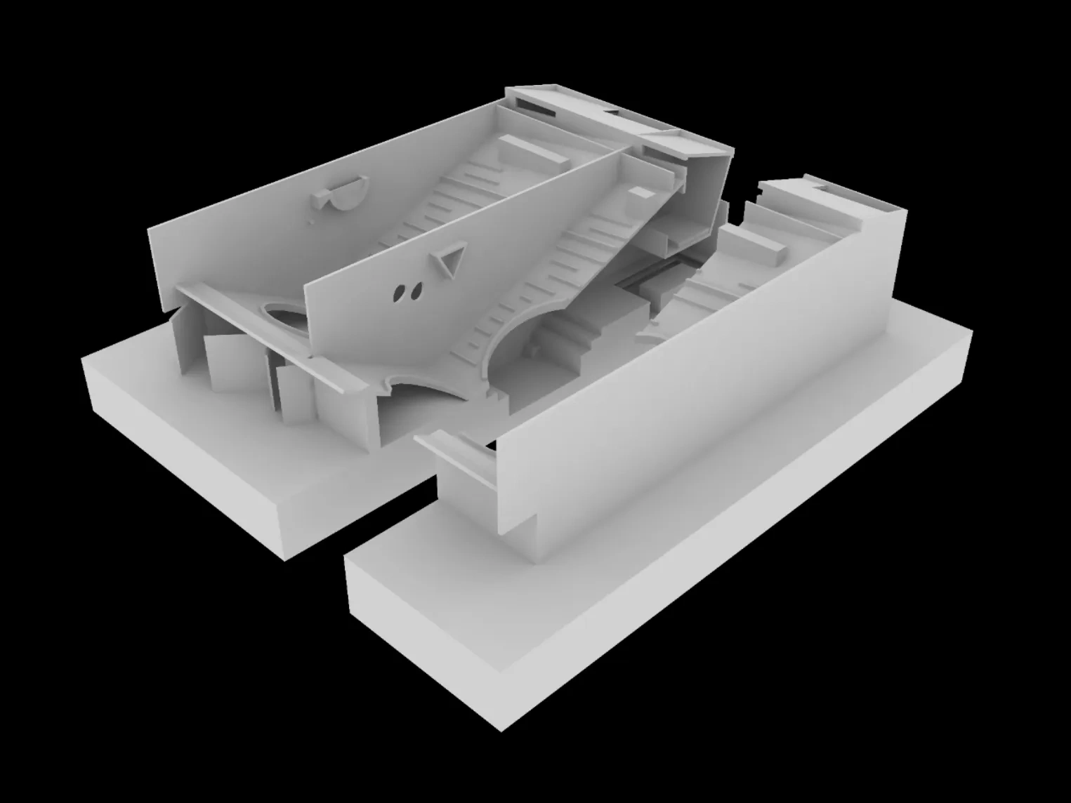Casa Merida cut model 来自 Nico_Prints MakerWorld：免费下载 3D 模型