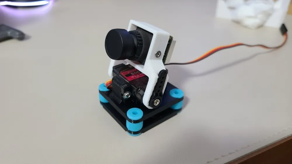 SG90舵机单轴云台 来自 MACRSA MakerWorld：免费下载 3D 模型