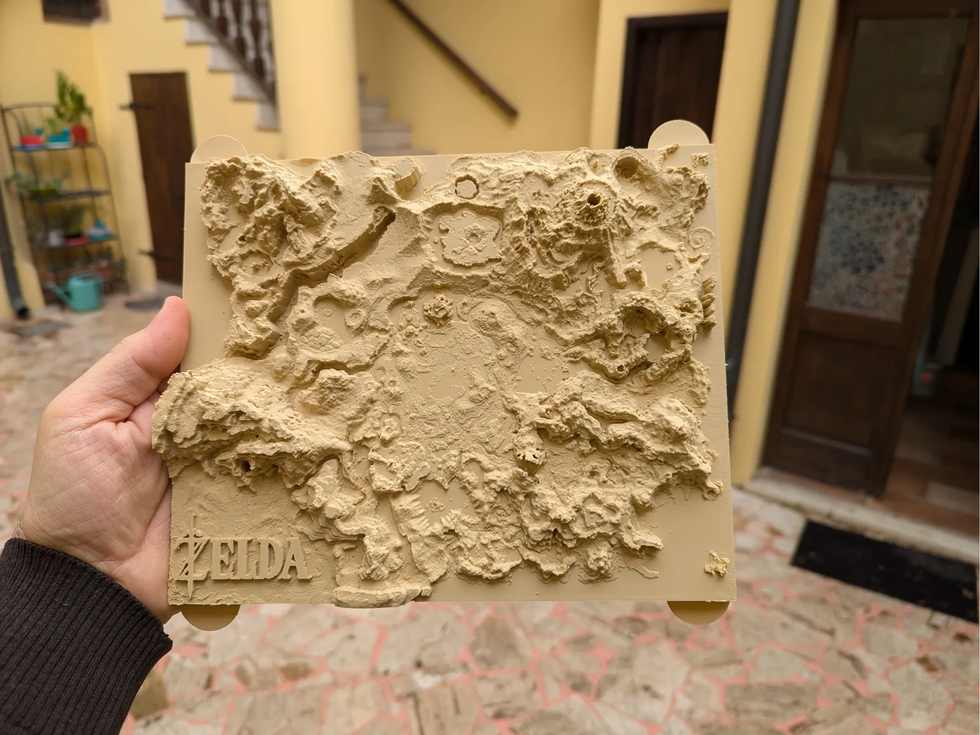 Zelda World Map (Breath of the Wild / TOTK) 来自 Eversor MakerWorld：免费下载 ...