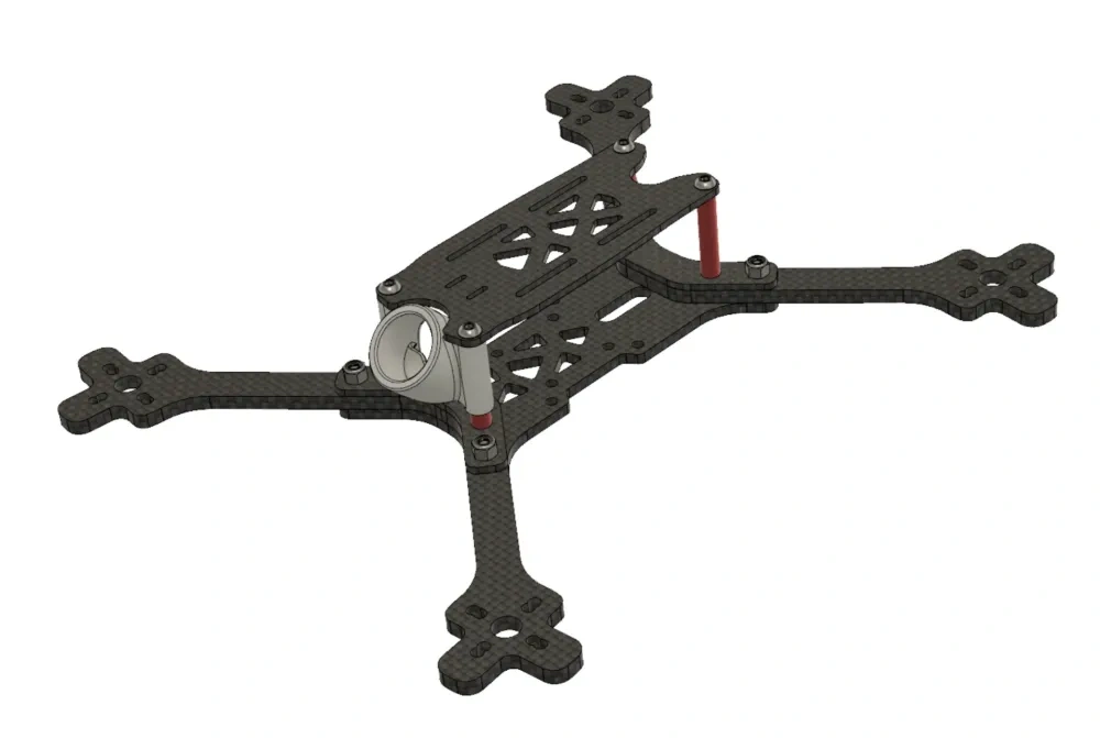 TBS SOURCE TWO V0.1 5英寸机架及配件 二次创作 - 来自 SebDaBaBo - MakerWorld