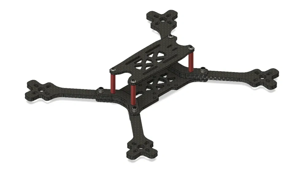 TBS SOURCE TWO V0.1 5英寸机架及配件 二次创作 - 来自 SebDaBaBo - MakerWorld