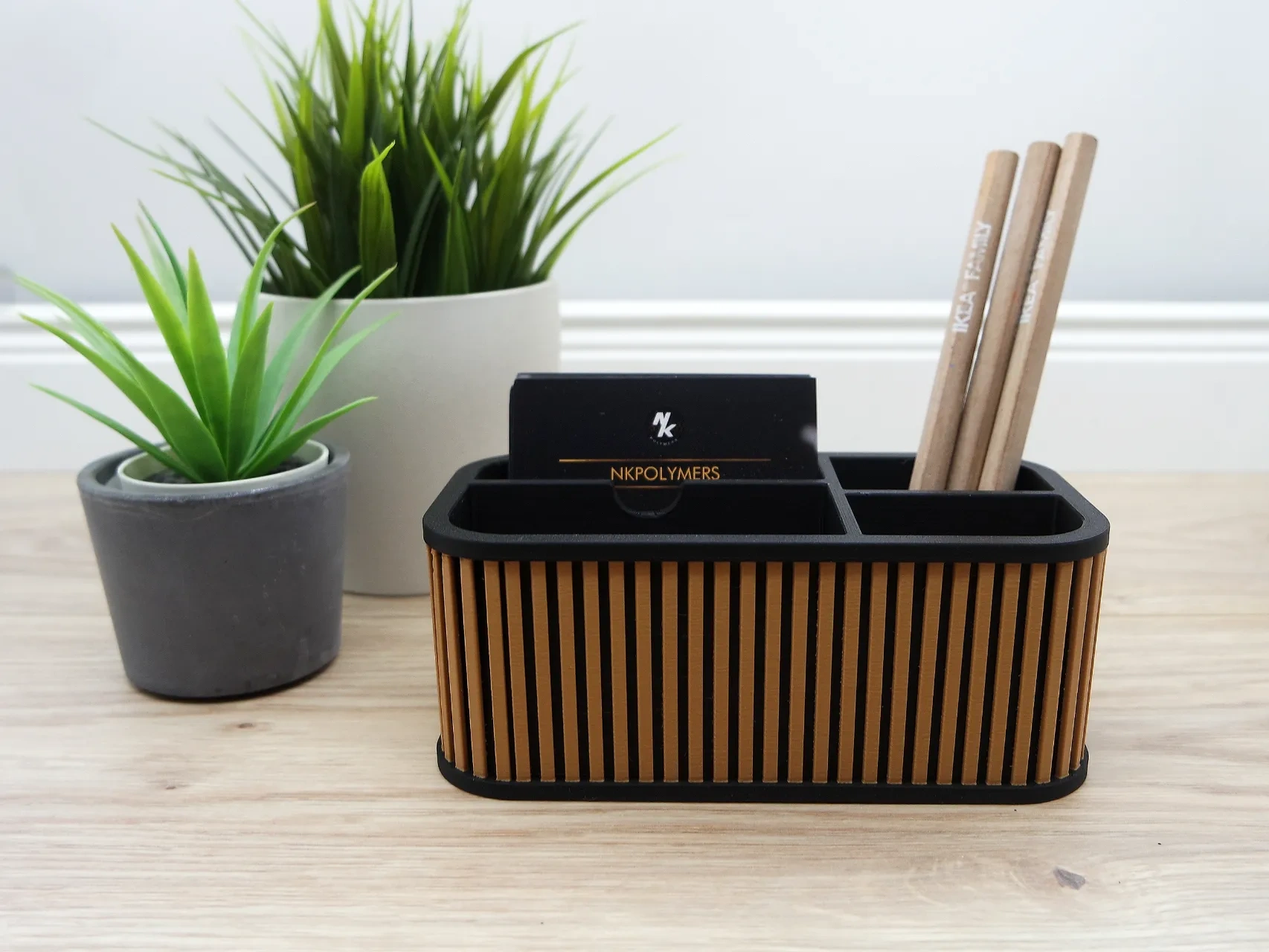 Modern Desk Organizer - low waste / no AMS needed 来自 Nils Kal - MakerWorld