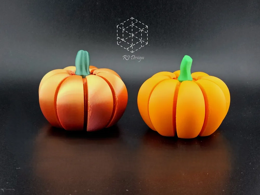 南瓜咔哒球 - 免费 3D 打印模型 - MakerWorld