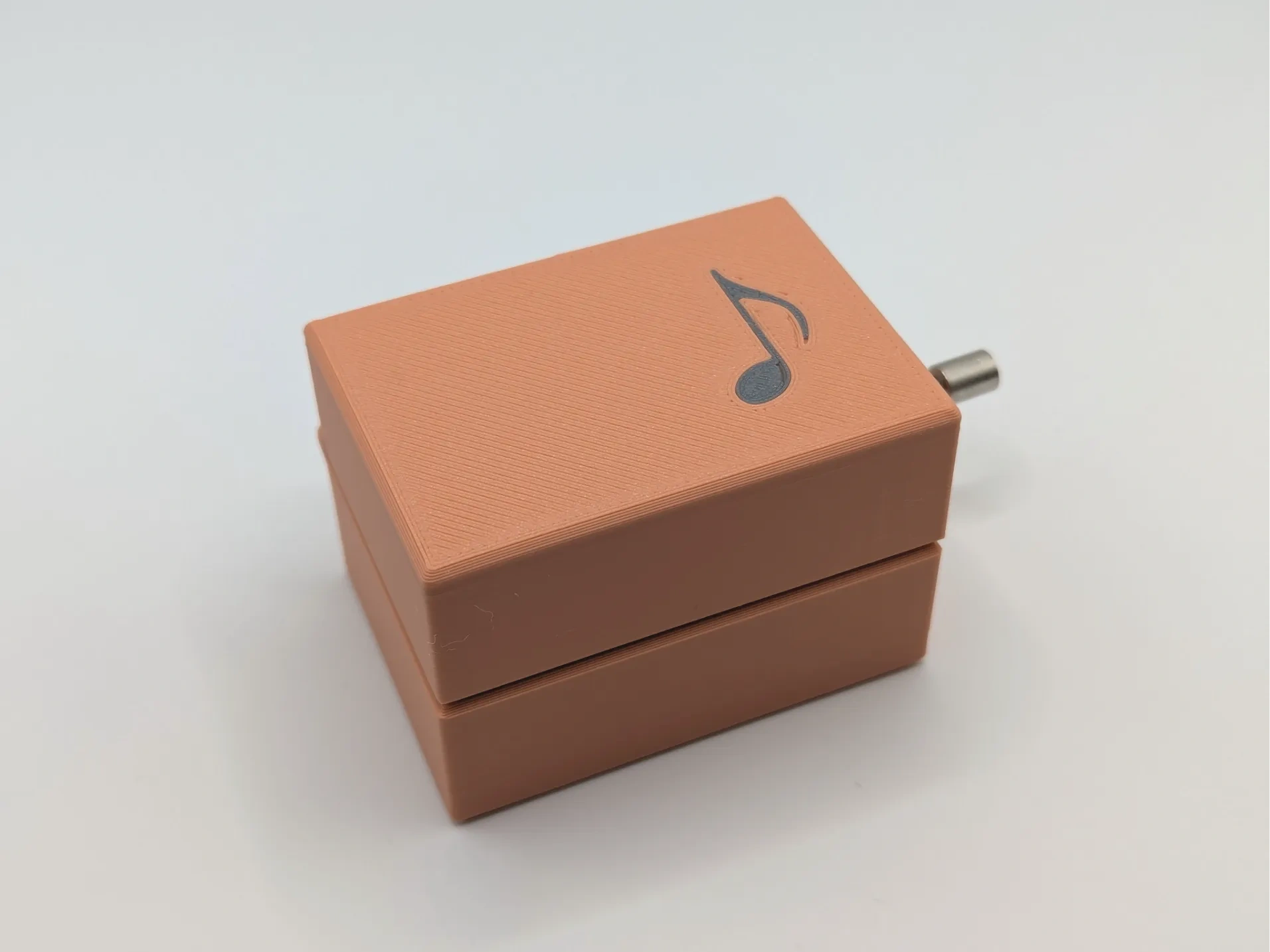 Music Box with Note Inlay - Print in Place 来自 Ken Mills - MakerWorld