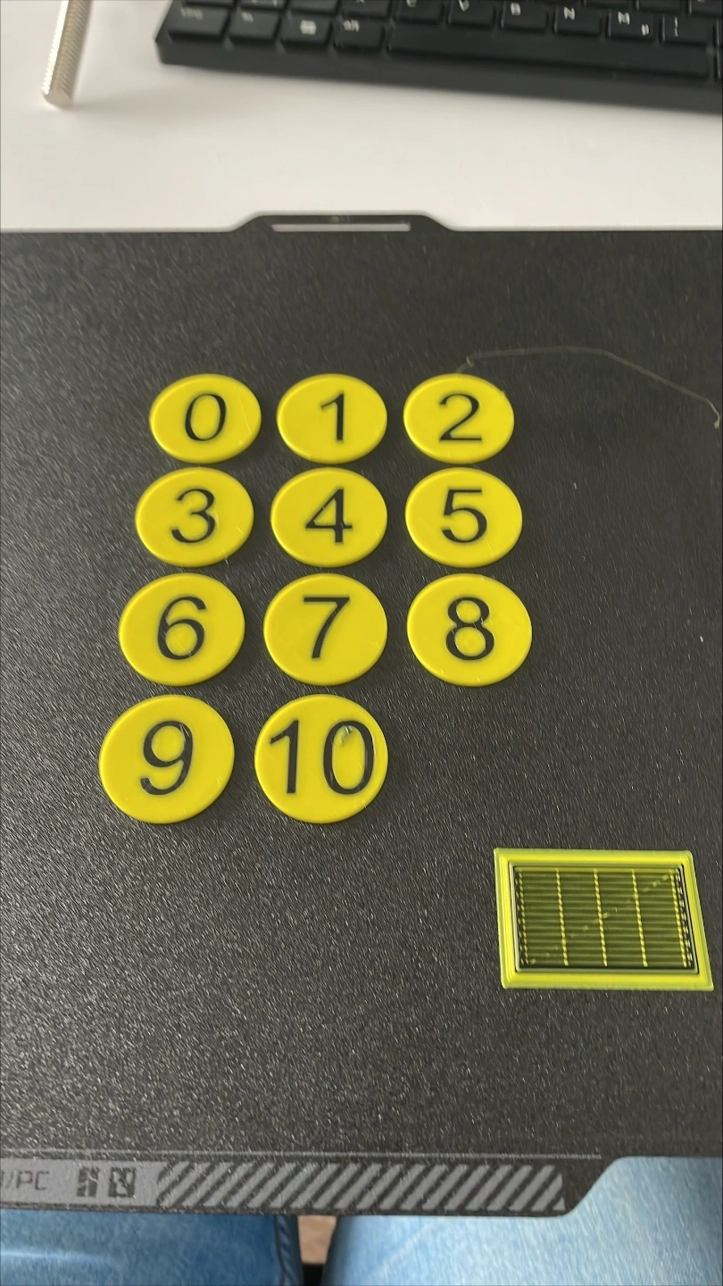 Coin numbers and alphabet 来自 Chefkoch - MakerWorld