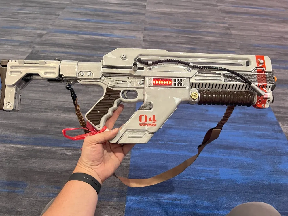 F44AA 脉冲步枪 来自异形：罗慕路斯 来自 NeebickMakerWorld：免费下载 3D 模型