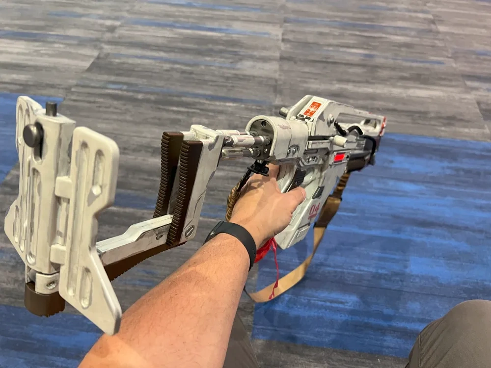 F44AA 脉冲步枪 来自异形：罗慕路斯 来自 NeebickMakerWorld：免费下载 3D 模型