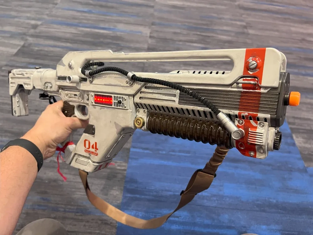 F44AA 脉冲步枪 来自异形：罗慕路斯 来自 Neebick MakerWorld：免费下载 3D 模型