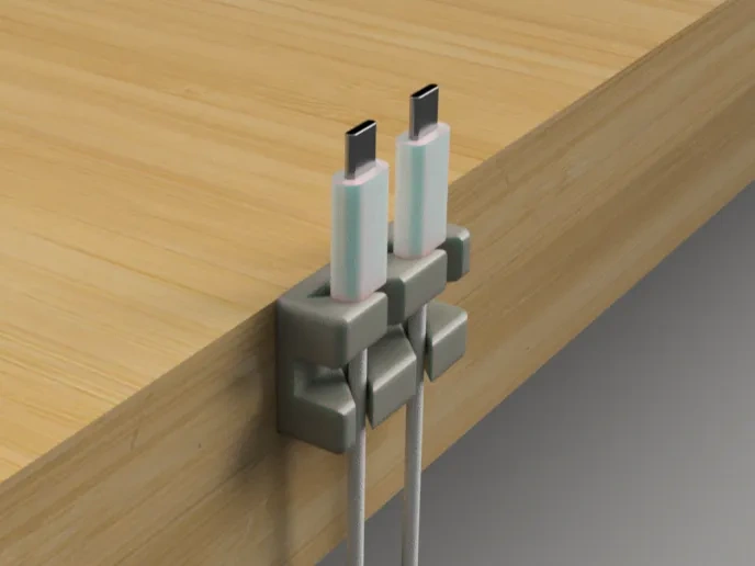 Better Cable Holder - Up to 6mm cables 来自 M8ker - MakerWorld