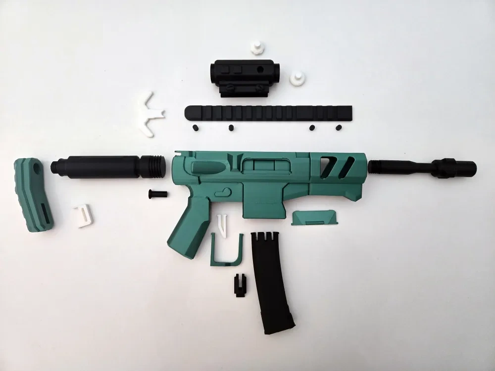 堡垒之夜 镜瞄突击步枪模型 推入式免胶水 来自 PerfectPrince MakerWorld：免费下载 3D 模型