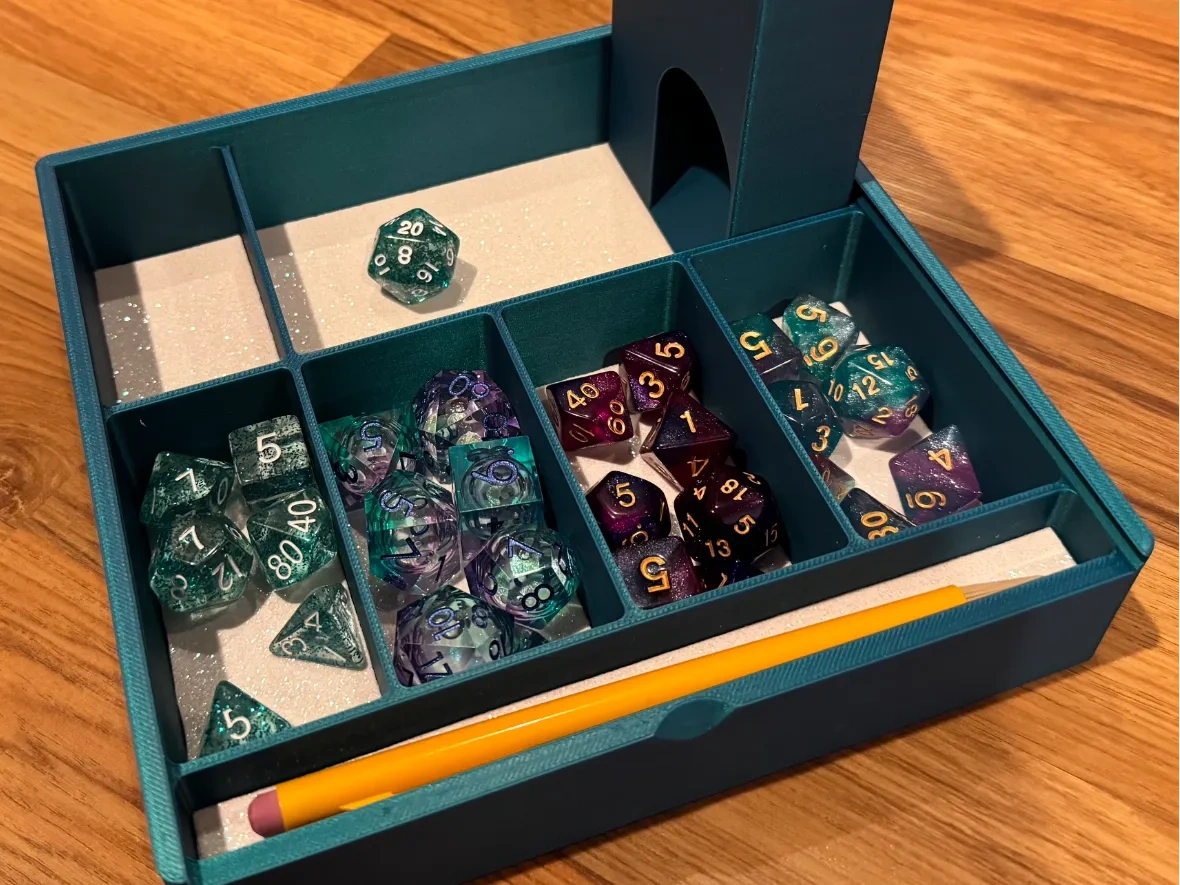 战斗土拨鼠骰子盒V2 二次创作 - 来自 Blind Badger - MakerWorld