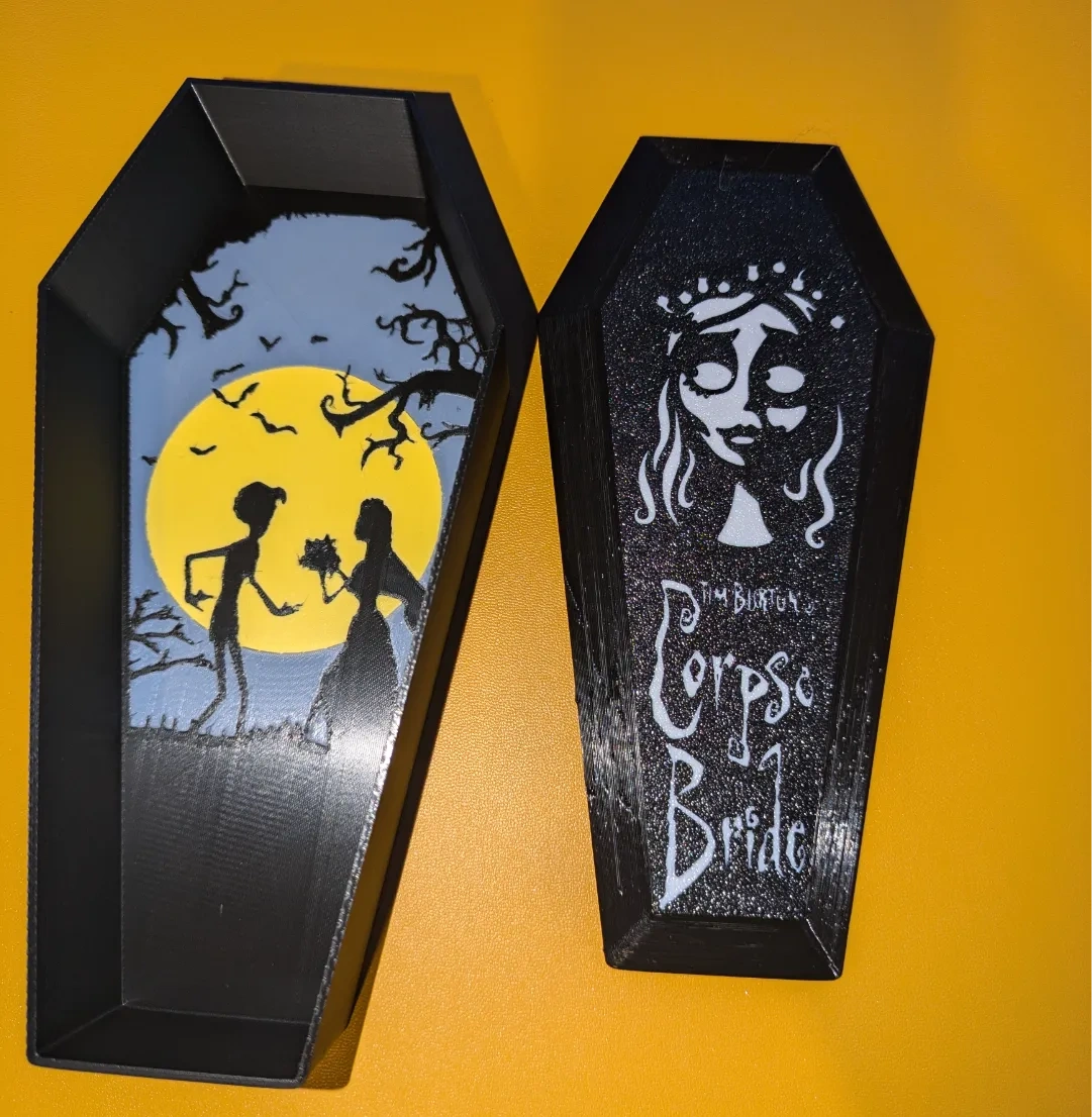 corpse bride inspired coffin 来自 cruse2382MakerWorld：免费下载 3D 模型