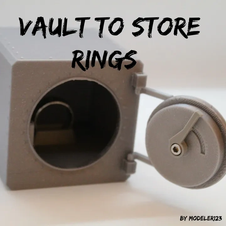 炫酷戒指保险箱 来自 SquidTech - MakerWorld