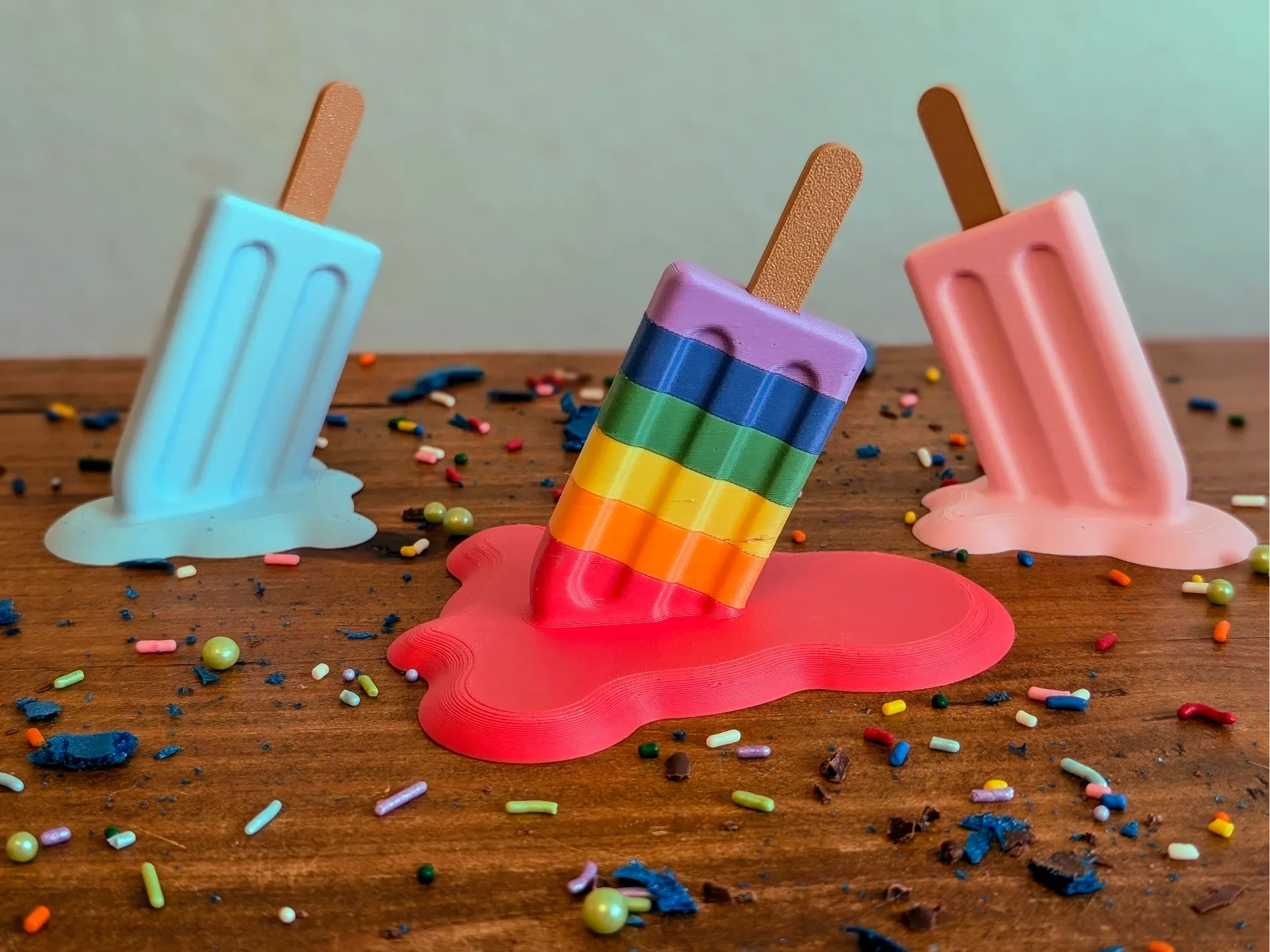 融化的冰棍-挂钩 来自 designs.by.Marcum - MakerWorld