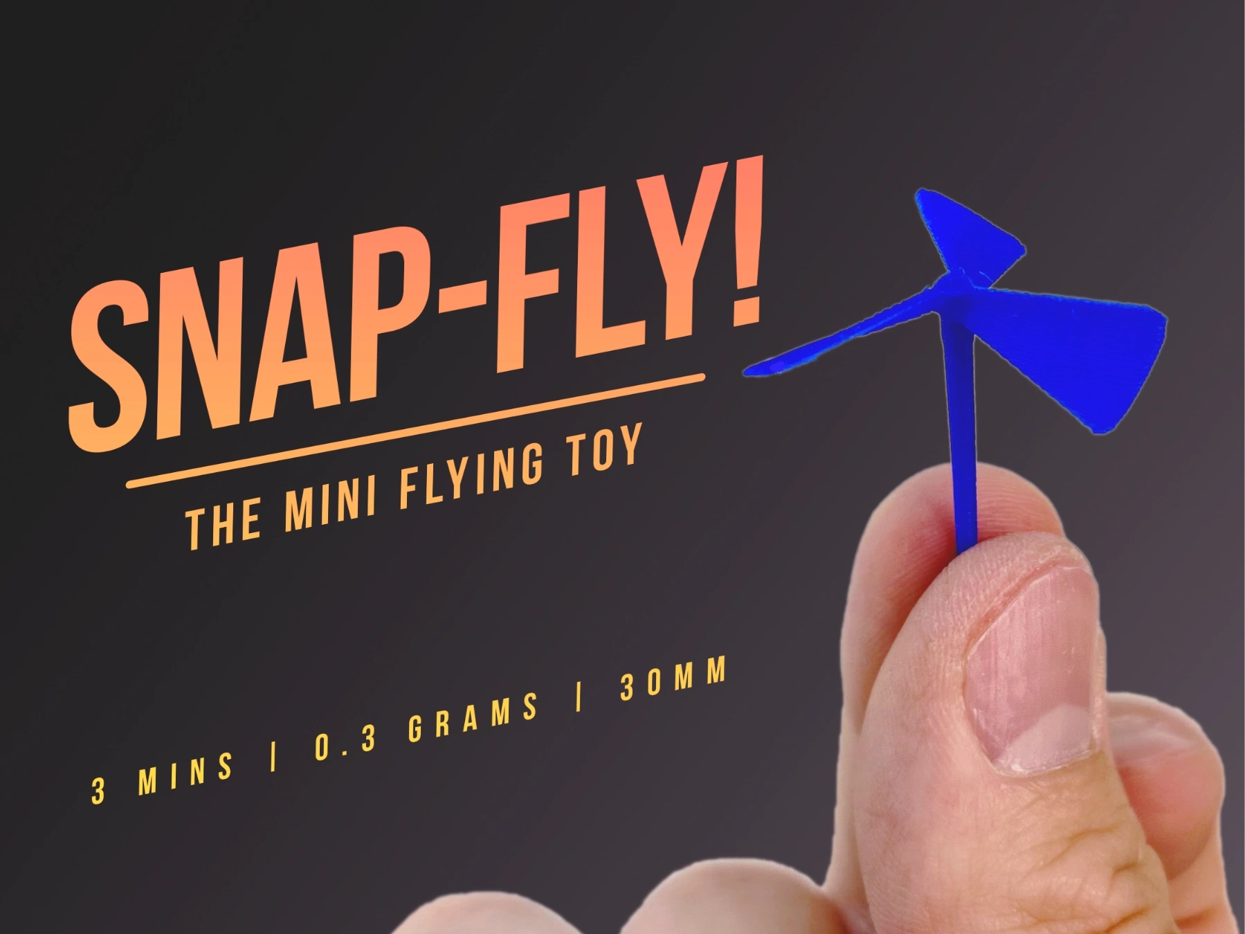 SNAP-FLY! | 原版迷你飞行玩具 来自 cl@ytr0n - MakerWorld