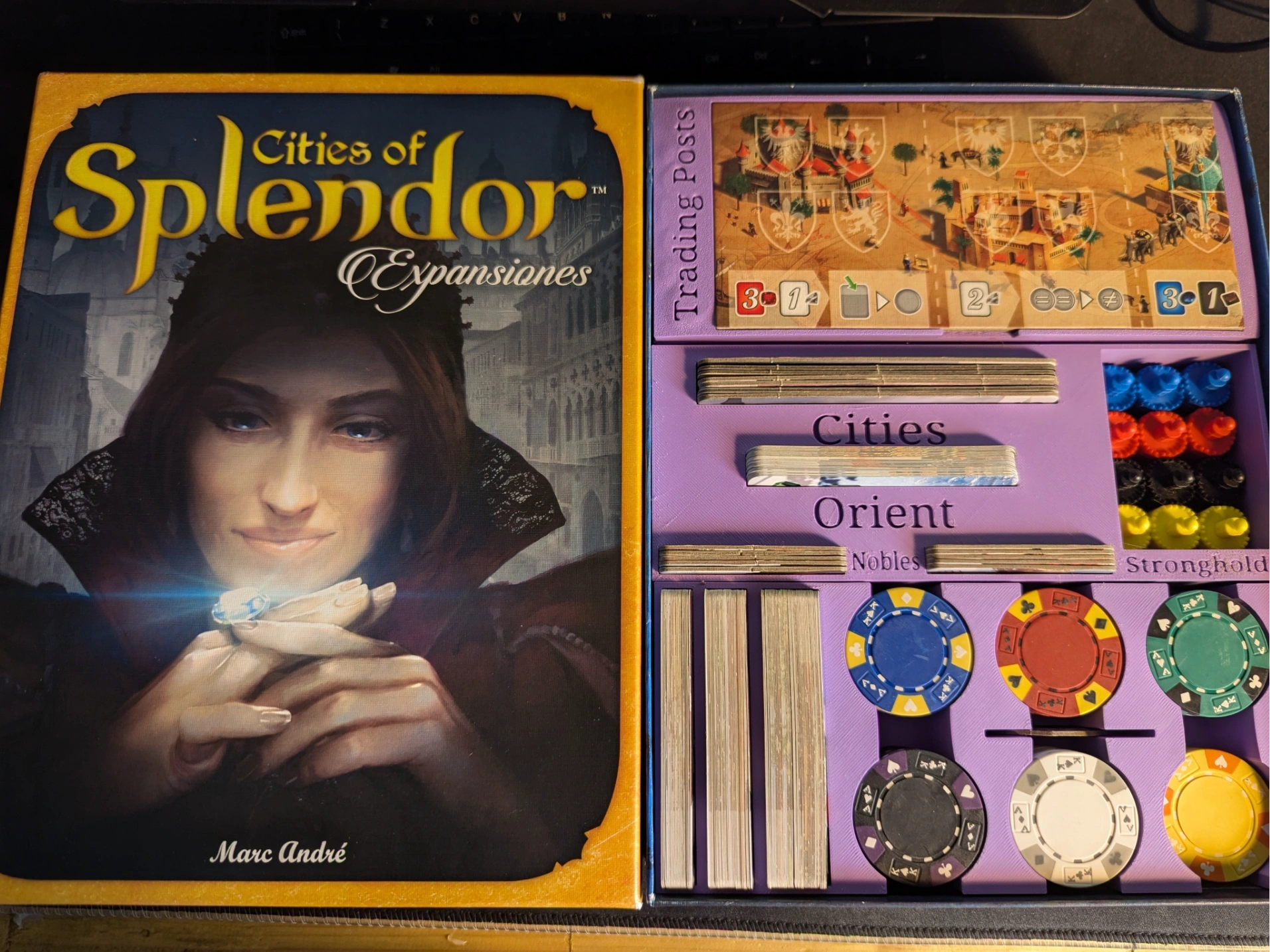 Splendor - 基础游戏和Splendor的扩展版Cities of Splendor 来自 TrueTheCaptain ...