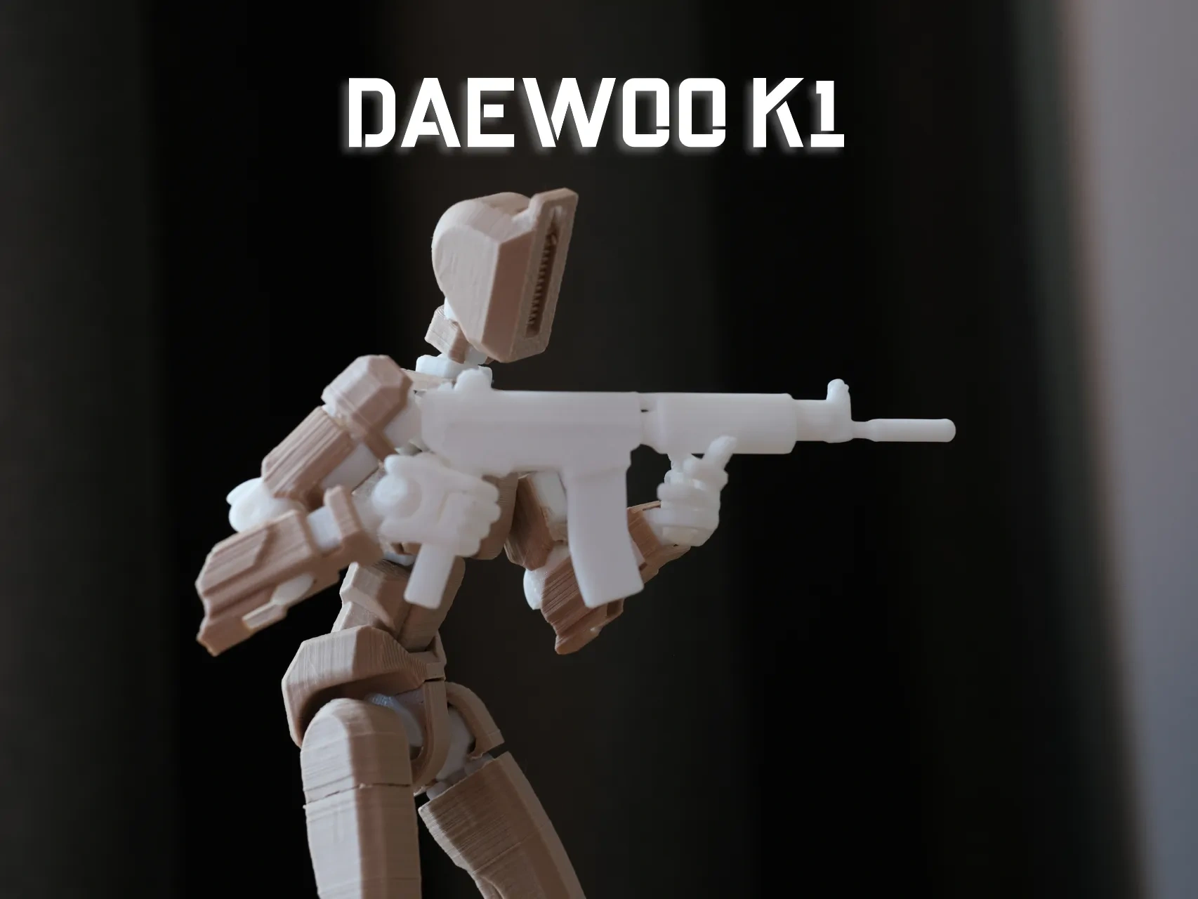 Dummy 13 Daewoo K1 (Korean Rifle) 来自 n8 - MakerWorld