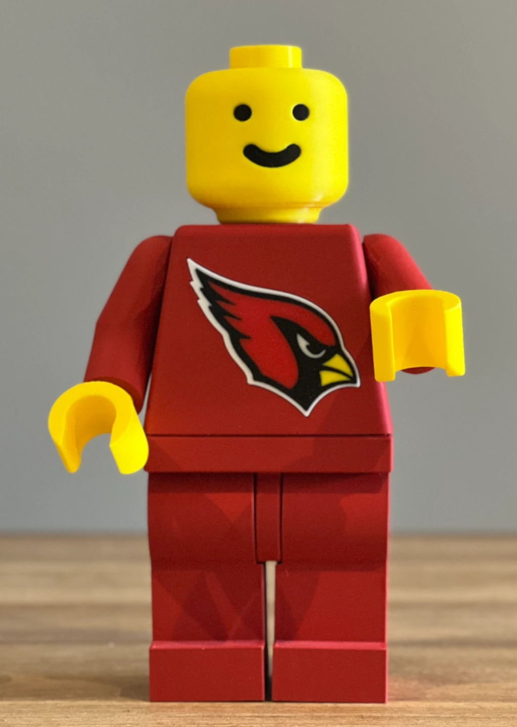 NFL Brick Man - Arizona Cardinals (500%) 来自 Jandaa - MakerWorld