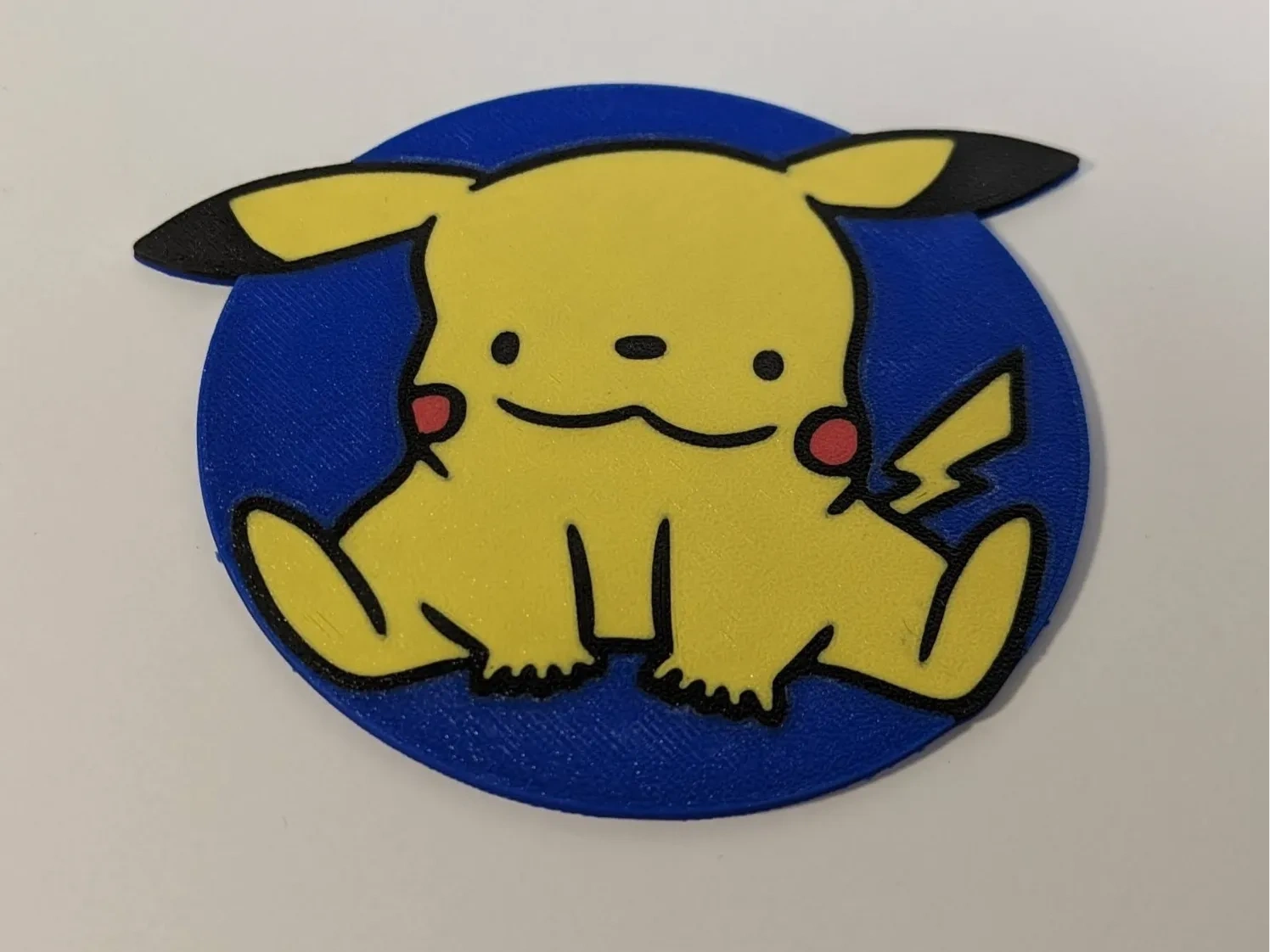 Derpemon Derpichu饮品杯垫 - 受宝可梦启发 来自 CosmicNimbus - MakerWorld