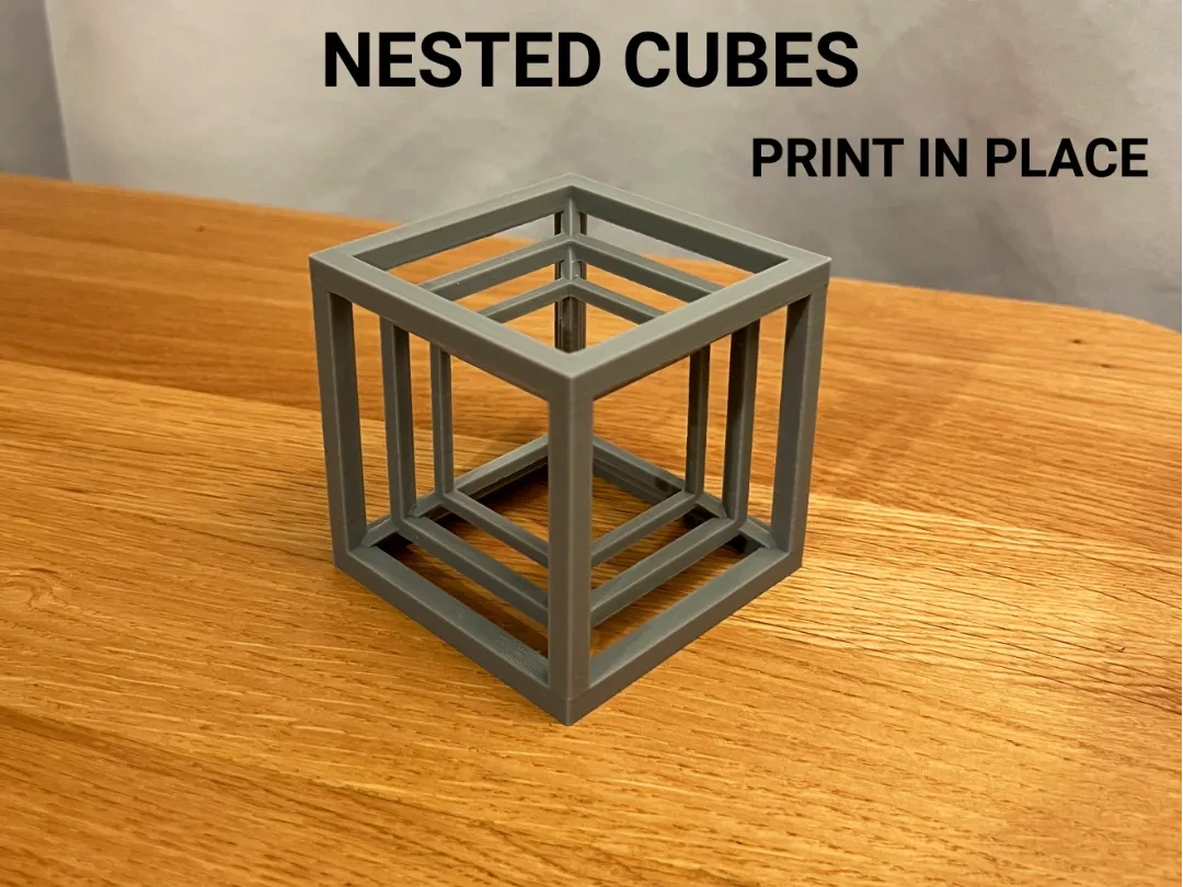 嵌套立方体 来自 fifindr - MakerWorld