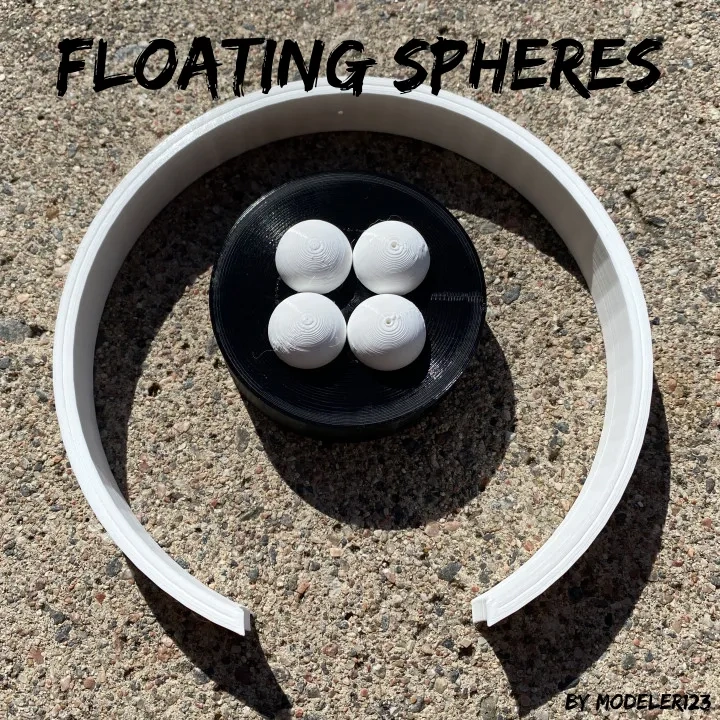 悬浮球体 来自 SquidTech - MakerWorld