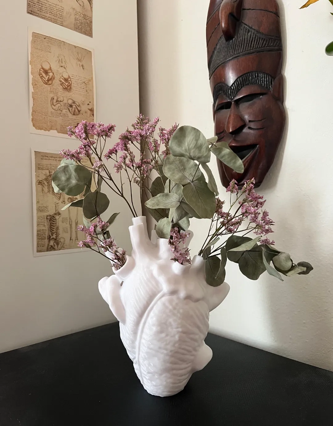 anatomical heart vase 二次创作 - 来自 gionelli0201 - MakerWorld