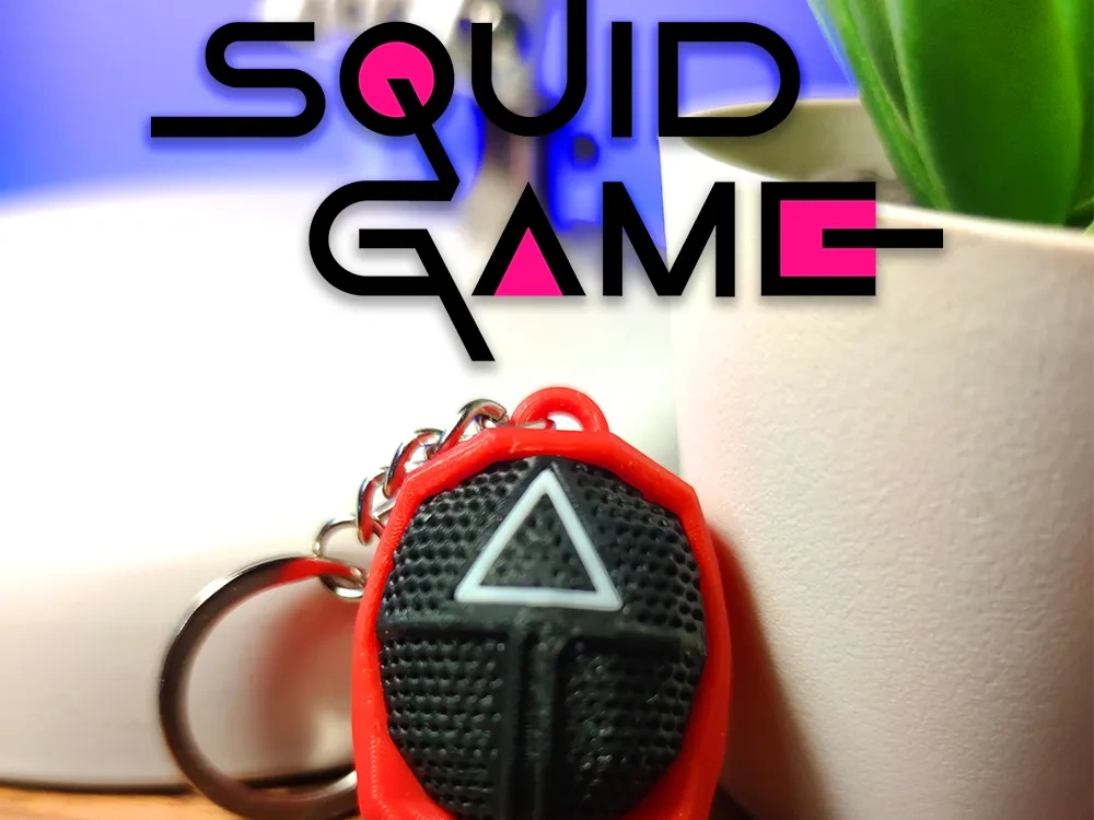 Squid Game Keychain 来自 Ingeimaks - MakerWorld