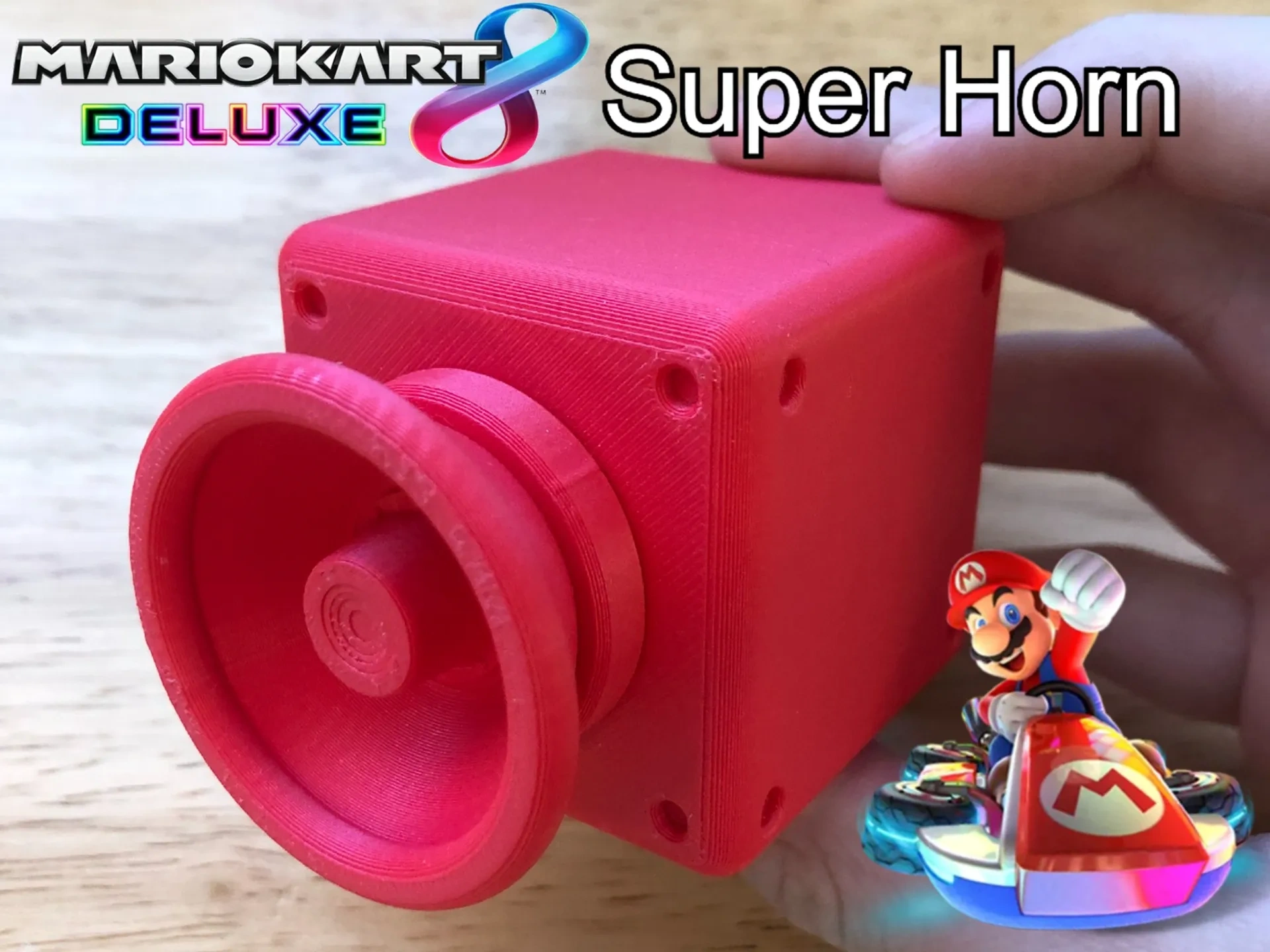 Mario Kart 8 Super Horn 来自 LCoolo - MakerWorld