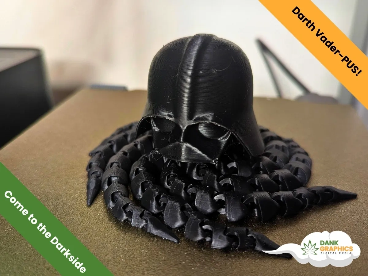 达斯·维达-章鱼！by DankGraphics 二次创作 - 来自 DankGraphics3D - MakerWorld