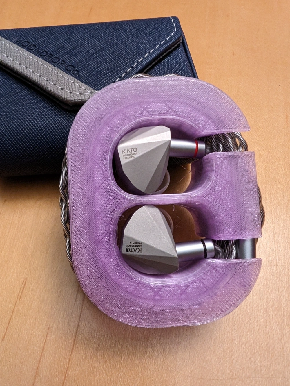 IEM Earbud Cable Wrap - Small Case Insert Organize 来自 bri0nac - MakerWorld