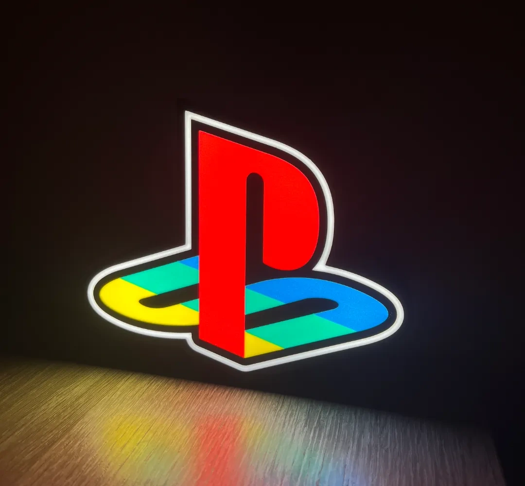 PlayStation LED灯箱 来自 makerlampit - MakerWorld