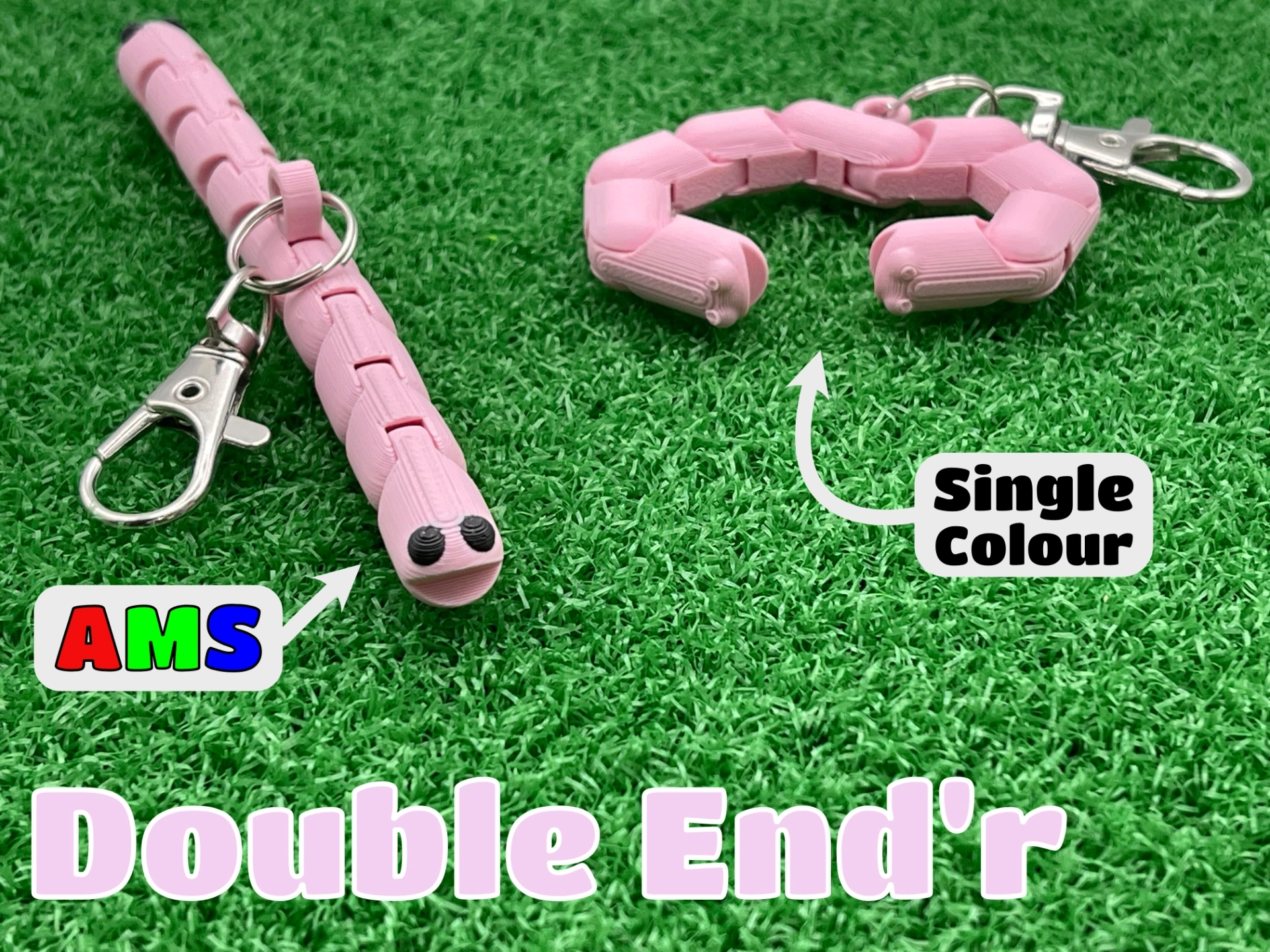 Double End'r - Articulated Fidget Toy & Keychain 来自 MalcTheOracle ...