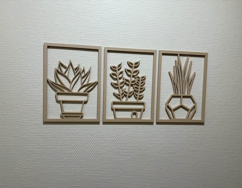 Wall Art - Flowers in pot 来自 Reuter_Corp - MakerWorld