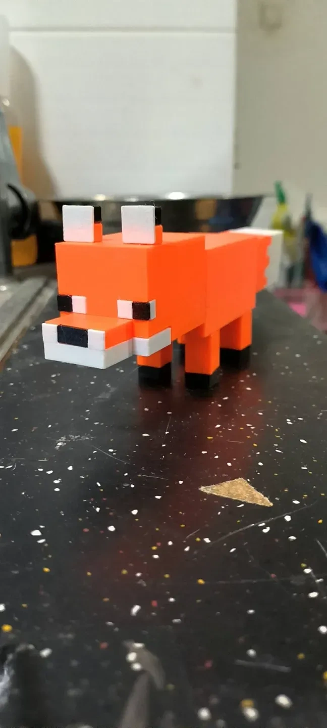 站立的我的世界狐狸/stand minecraft fox 来自 Evan76 - MakerWorld